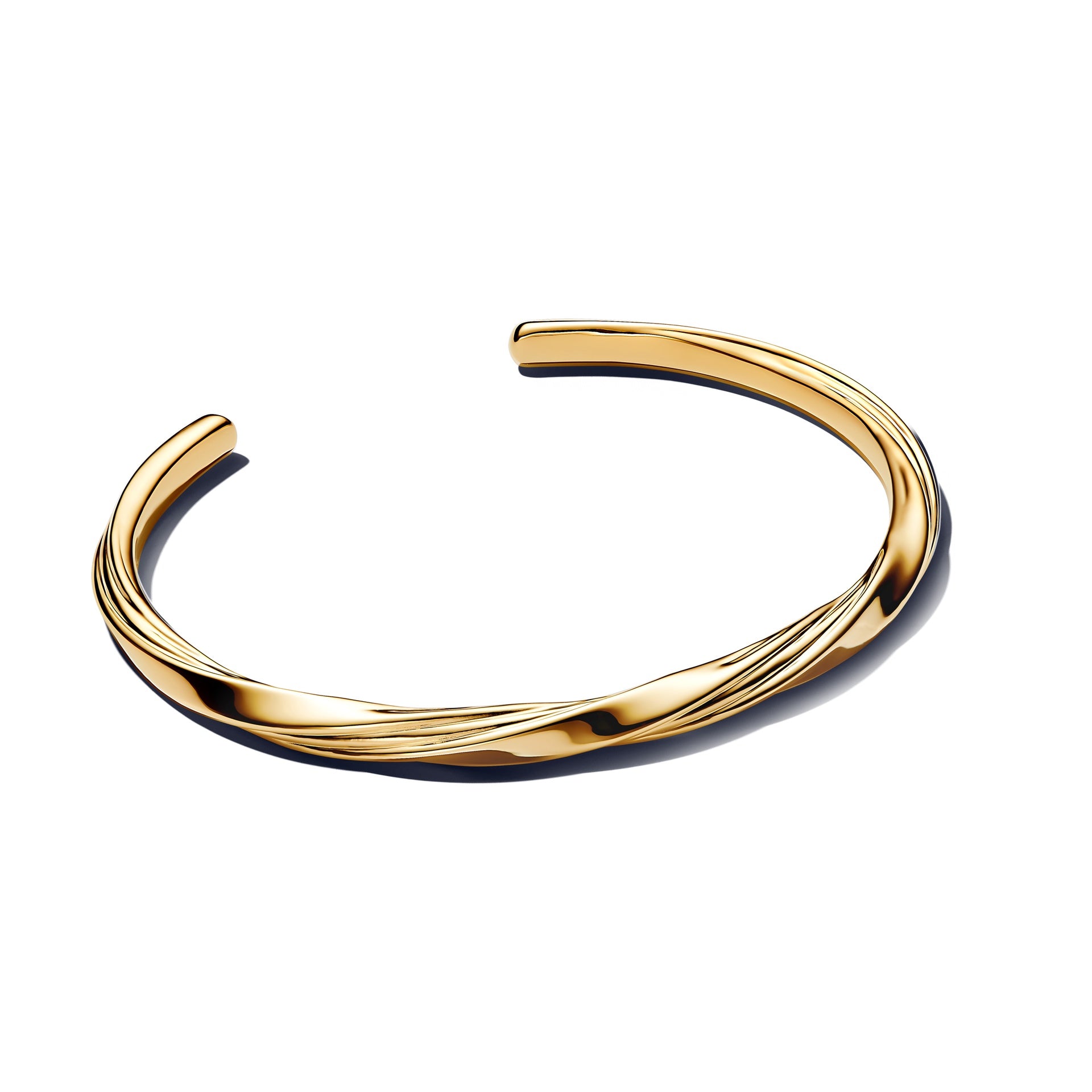 Pandora Twisted Open Bangle – Elisa Ilana
