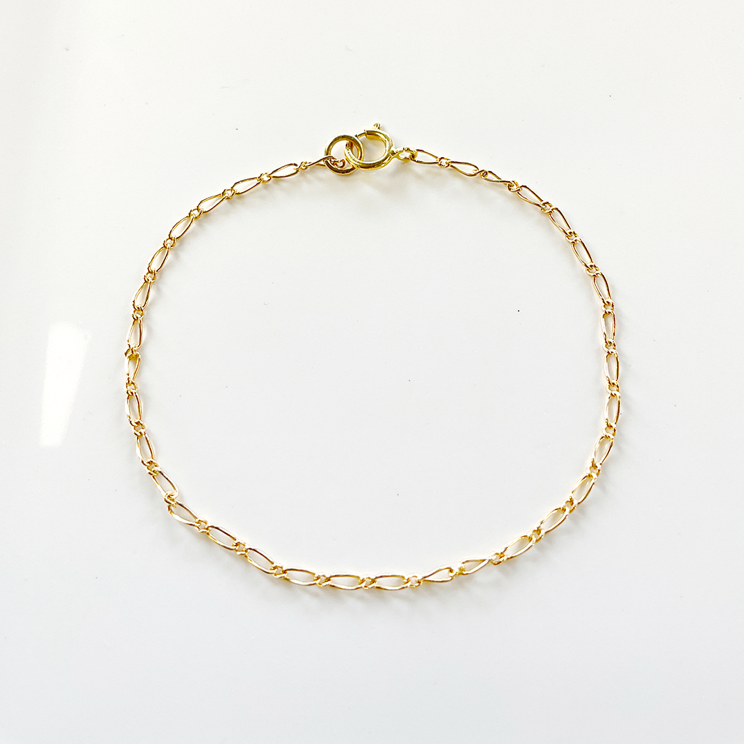 Elongated Chain Link Bracelet – Elisa Ilana