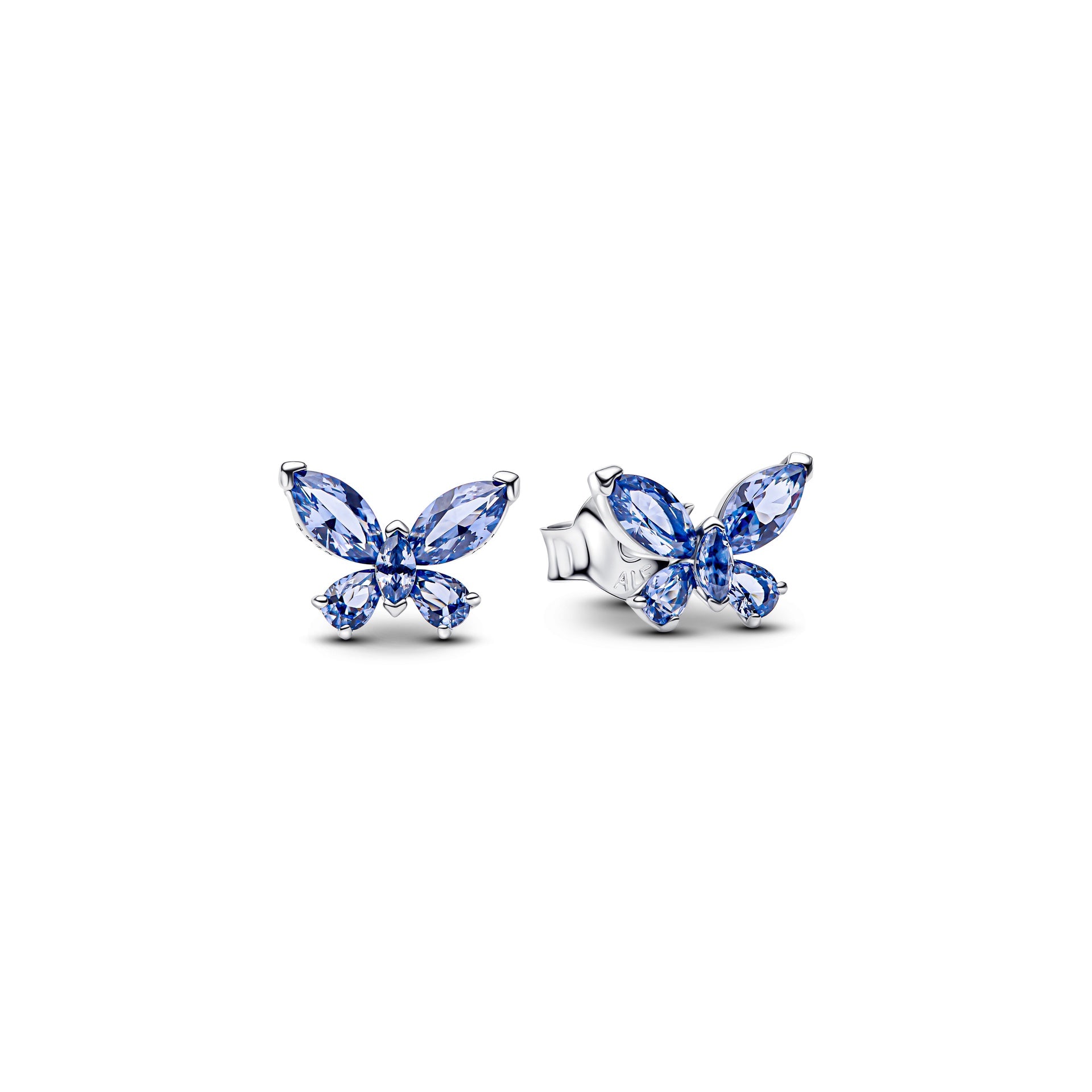 Pandora Blue Butterfly Stud Earrings – Elisa Ilana