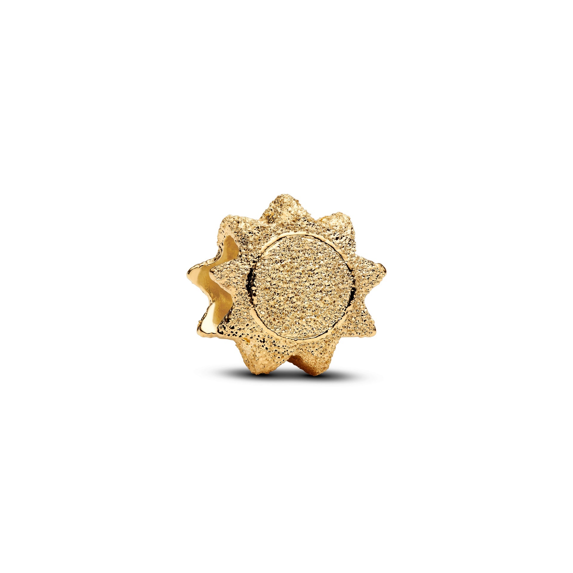Pandora Textured Sun Mini Charm – Elisa Ilana