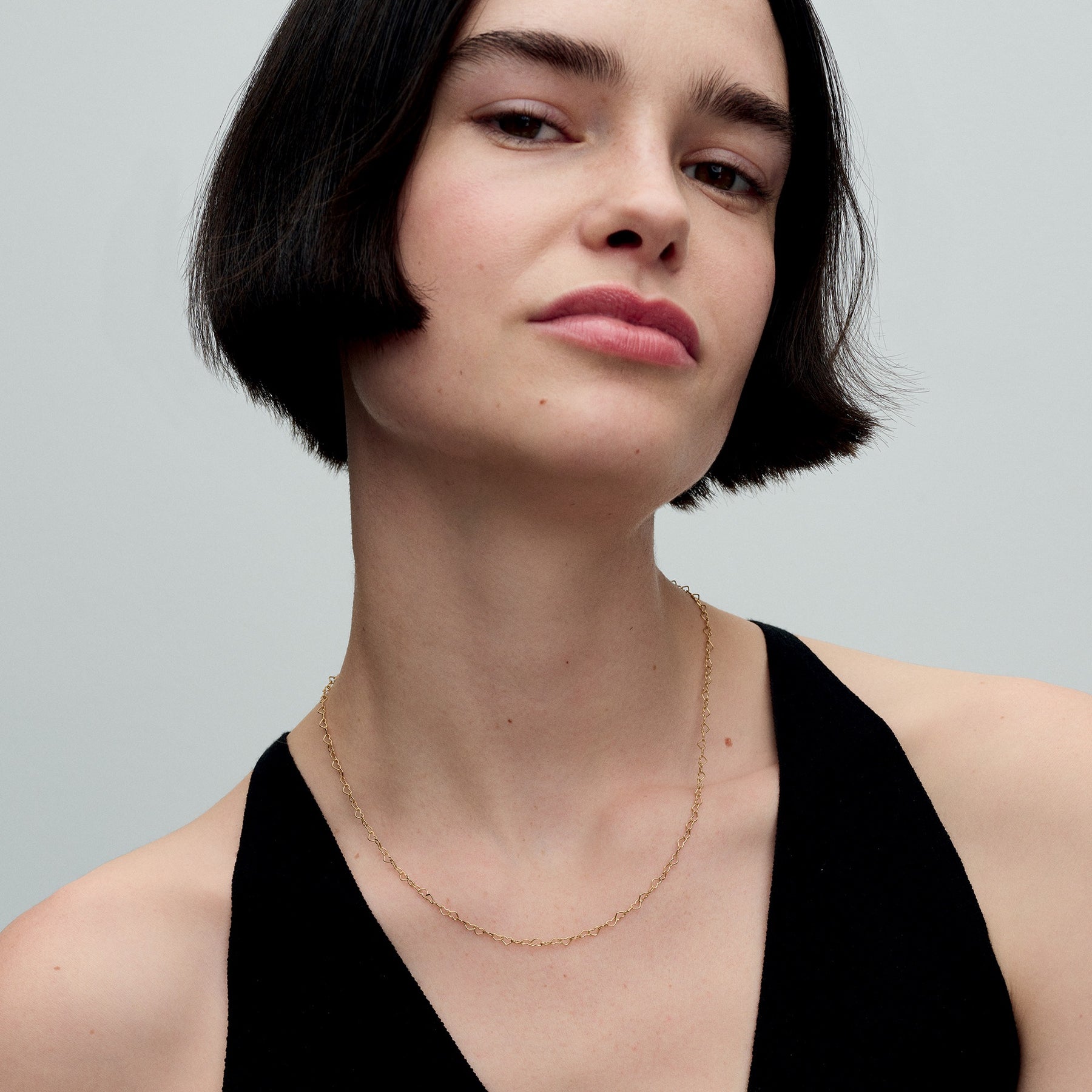 Pandora Linked Hearts Collier Necklace – Elisa Ilana