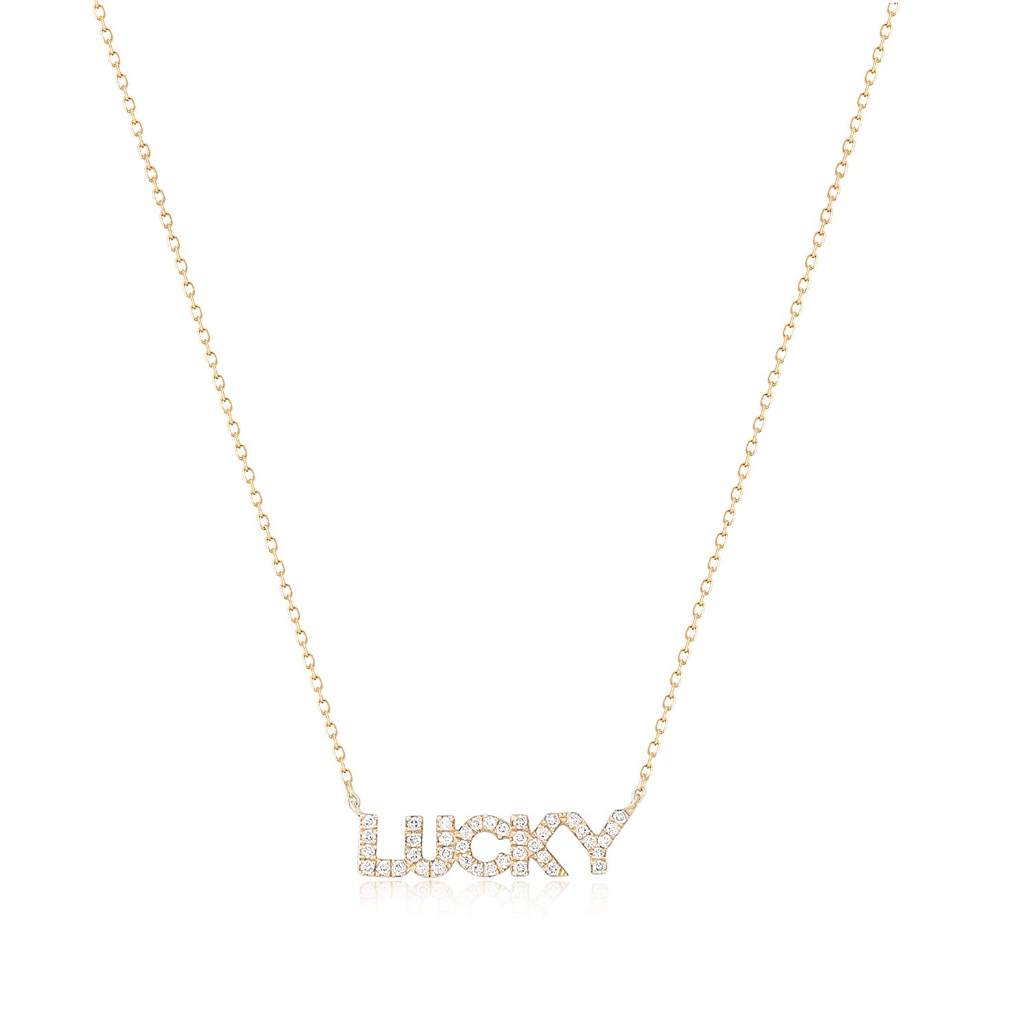 Lucky | Diamond Necklace – Elisa Ilana