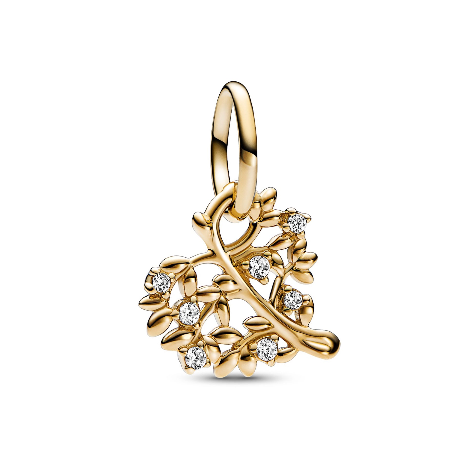 Pandora Sparkling Heart & Family Tree Dangle Charm – Elisa Ilana