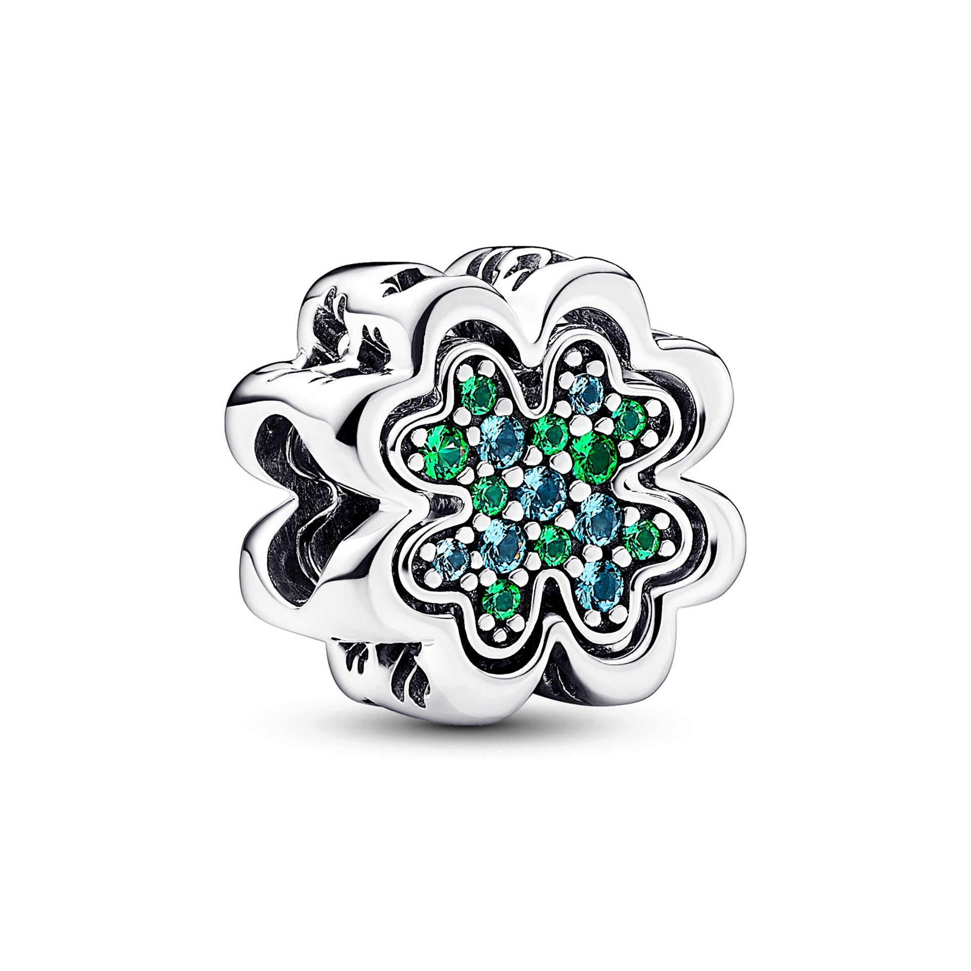 Pandora Splittable Four Leaf Clover Charm – Elisa Ilana