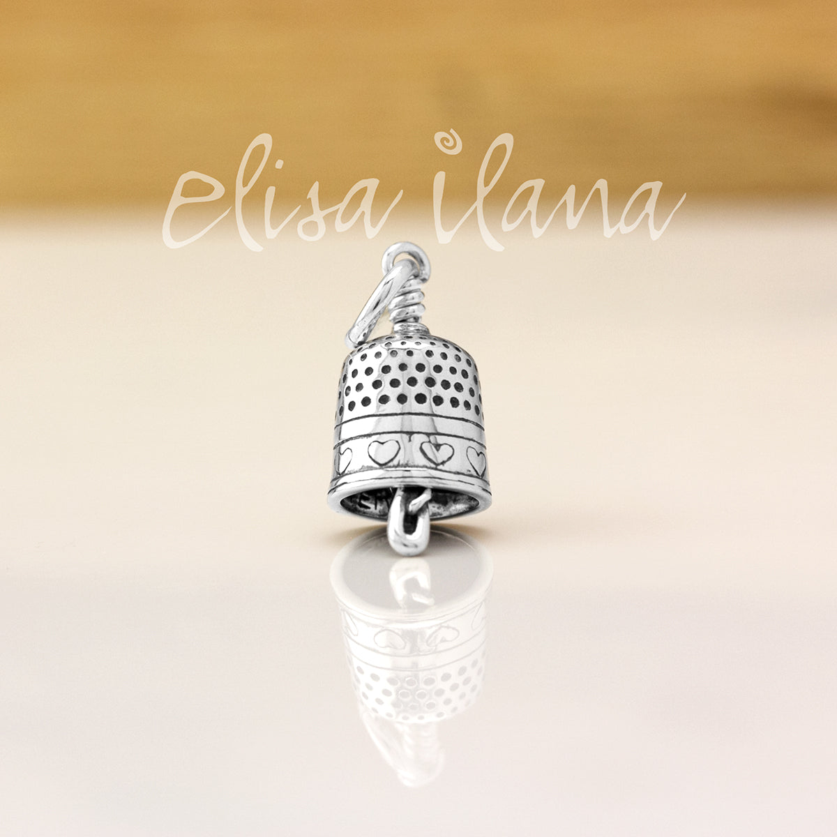 Mini Thimble Bell Pendant – Elisa Ilana